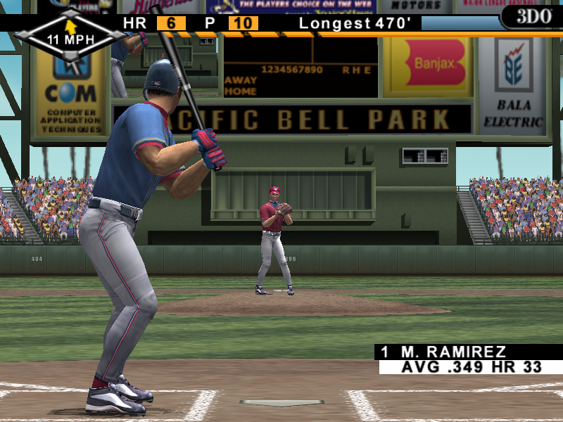 Screenshot of High Heat Major League Baseball 2004 (Windows, 2003 ...