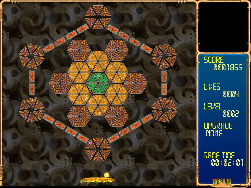 Screenshot of Hyperballoid Deluxe (Windows, 2004) - MobyGames