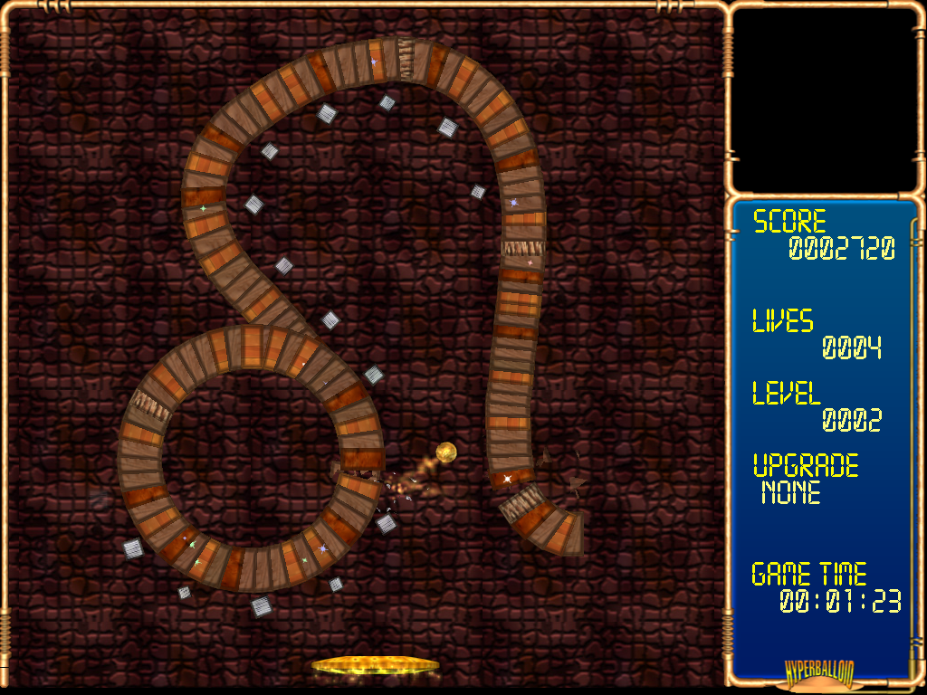 Screenshot of Hyperballoid Deluxe (Windows, 2004) - MobyGames