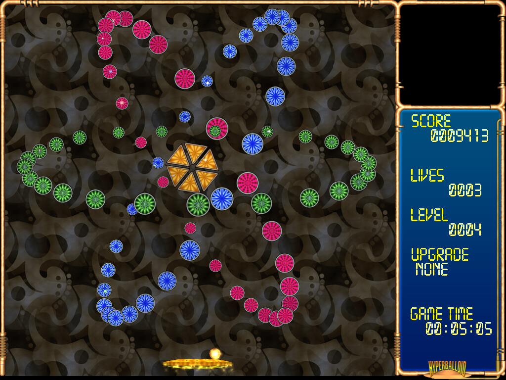 Screenshot of Hyperballoid Deluxe (Windows, 2004) - MobyGames