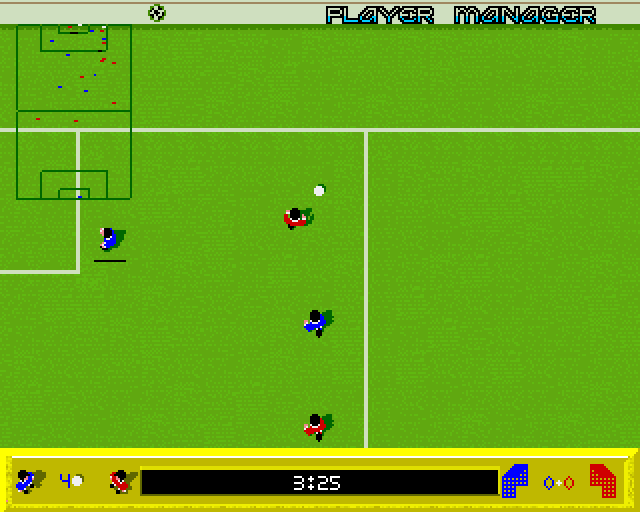 Screenshot of Kick Off (Amiga, 1989) - MobyGames
