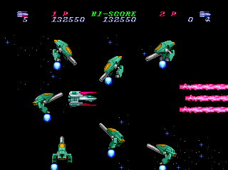 Screenshot of Hellfire (TurboGrafx CD, 1989) - MobyGames