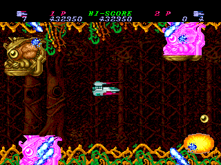 Screenshot of Hellfire (TurboGrafx CD, 1989) - MobyGames