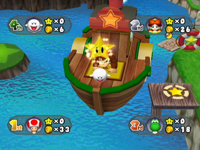 Screenshot of Mario Party 6 (GameCube, 2004) - MobyGames