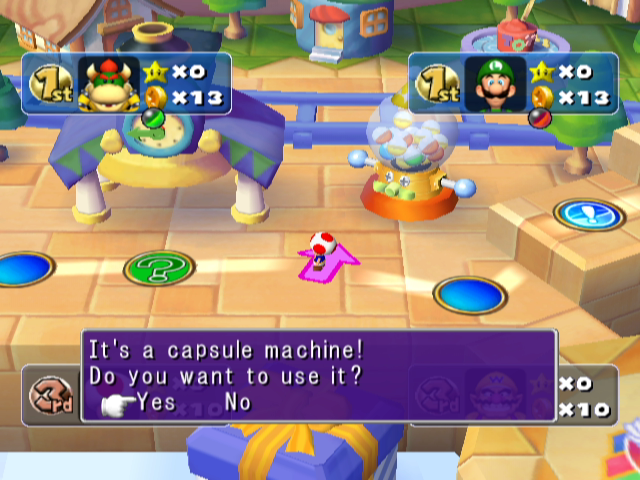 Screenshot of Mario Party 5 (GameCube, 2003) - MobyGames