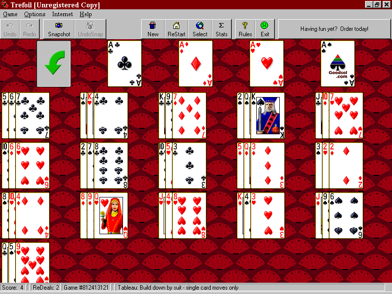 Pretty Good Solitaire 600 (2004) - MobyGames