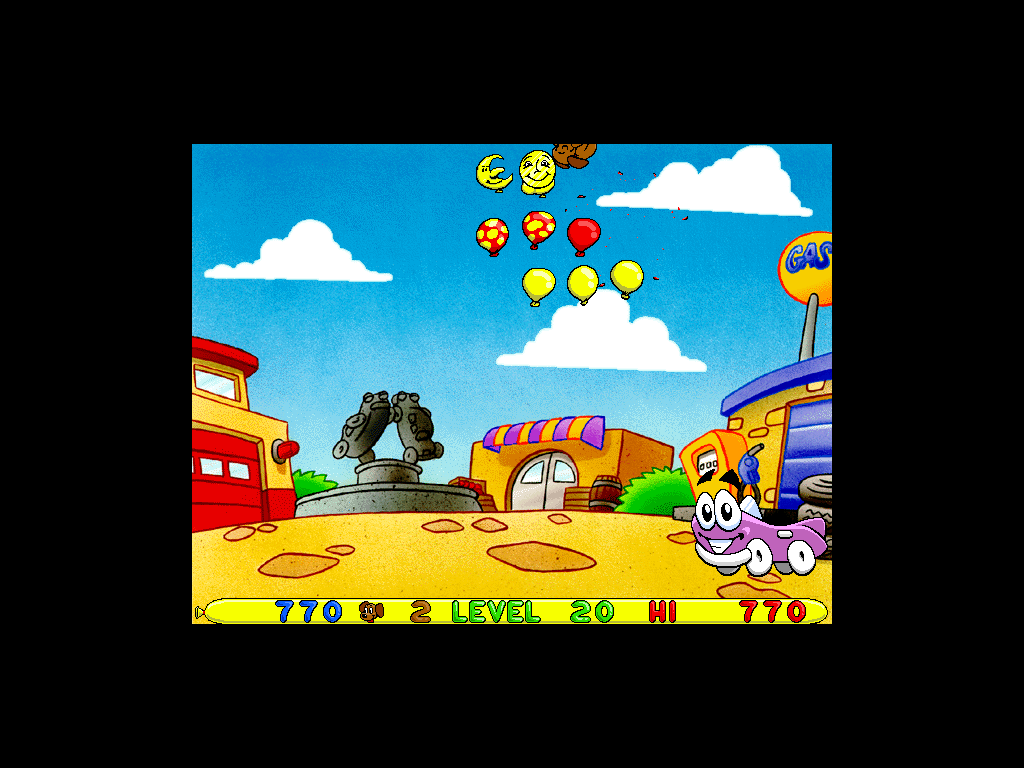 Screenshot of Putt-Putt and Pep's Balloon-o-Rama (Windows, 1996) - MobyGames