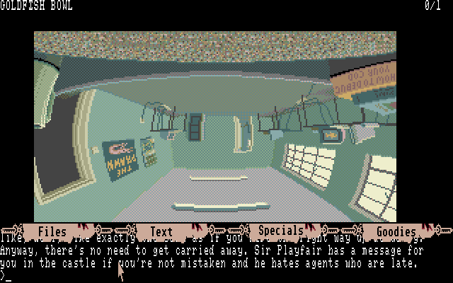 Screenshot of Fish (Amiga, 1988) - MobyGames