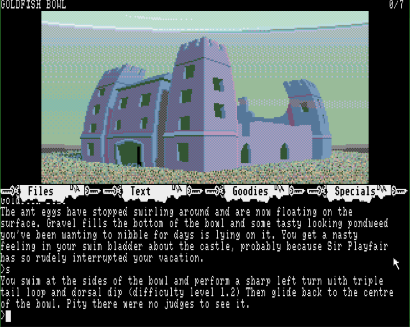 Screenshot of Fish (Acorn 32-bit, 1988) - MobyGames