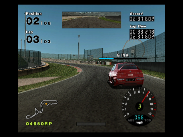 Screenshot of R:Racing Evolution (GameCube, 2003) - MobyGames