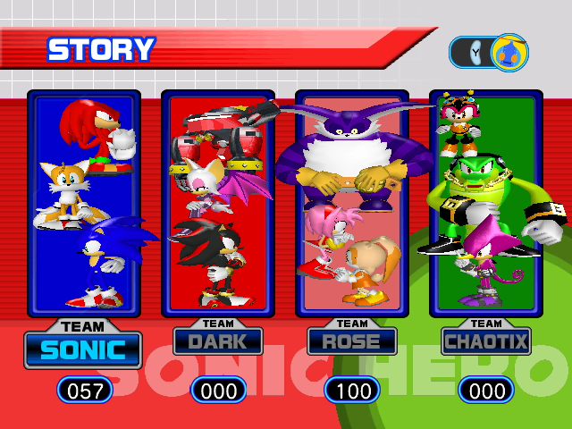Screenshot of Sonic Heroes (GameCube, 2003) - MobyGames