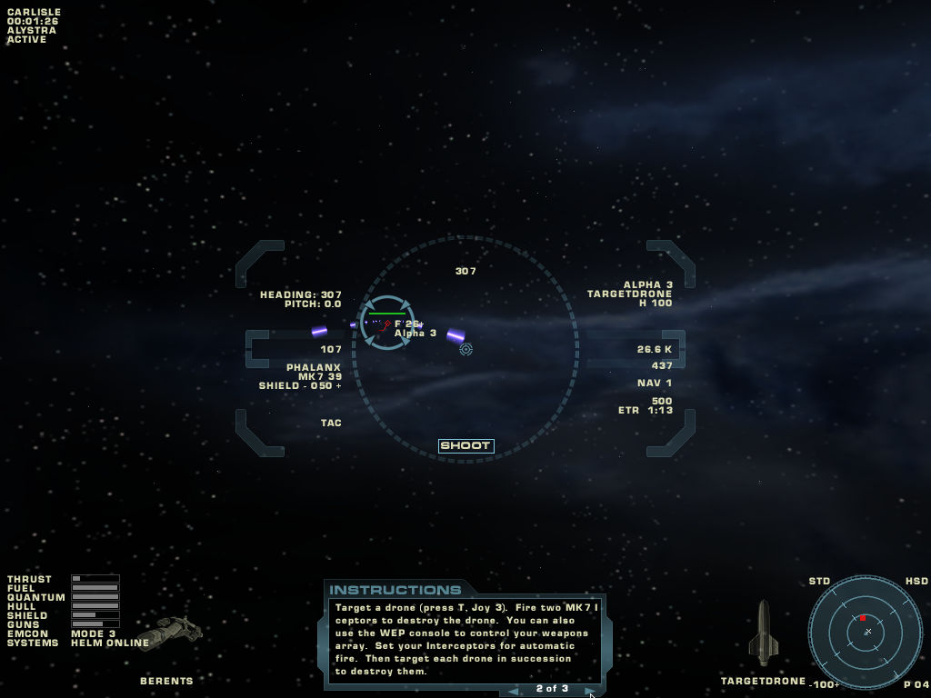 Screenshot of Starshatter (Windows, 2004) - MobyGames