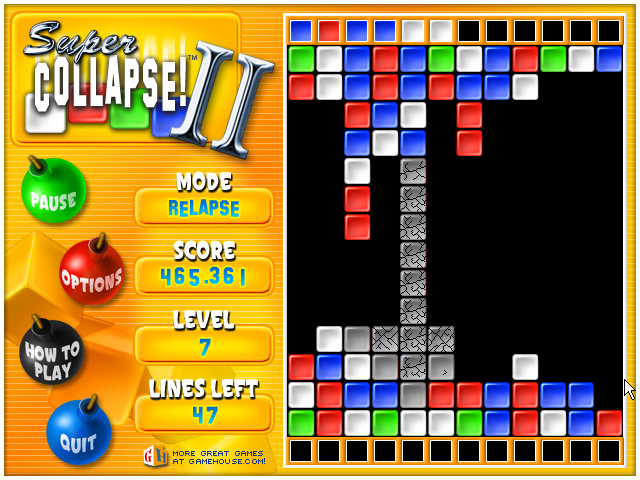 Screenshot of Super Collapse! II (Windows, 2002) - MobyGames