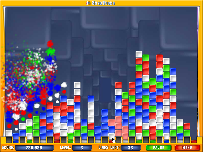 Screenshot of Collapse! Crunch (Windows, 2004) - MobyGames