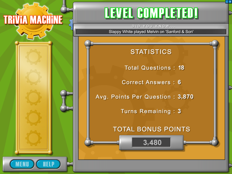 Screenshot of Trivia Machine (Windows, 2004) - MobyGames