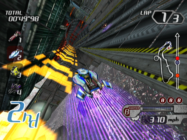 Screenshot of Tube Slider (GameCube, 2003) - MobyGames
