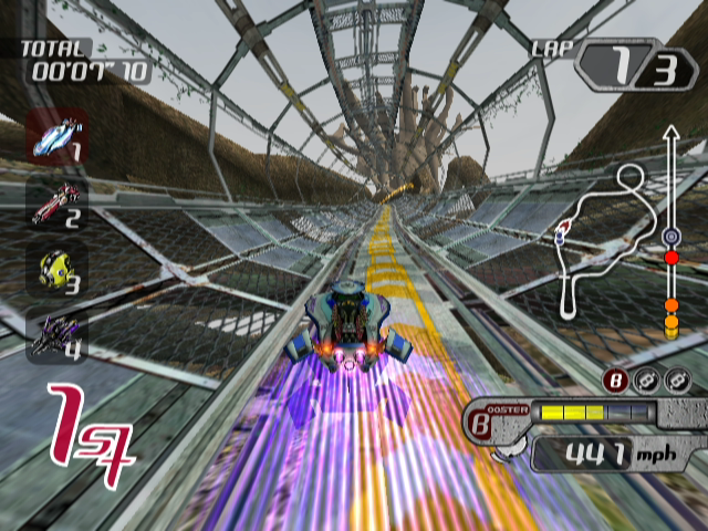 Screenshot of Tube Slider (GameCube, 2003) - MobyGames