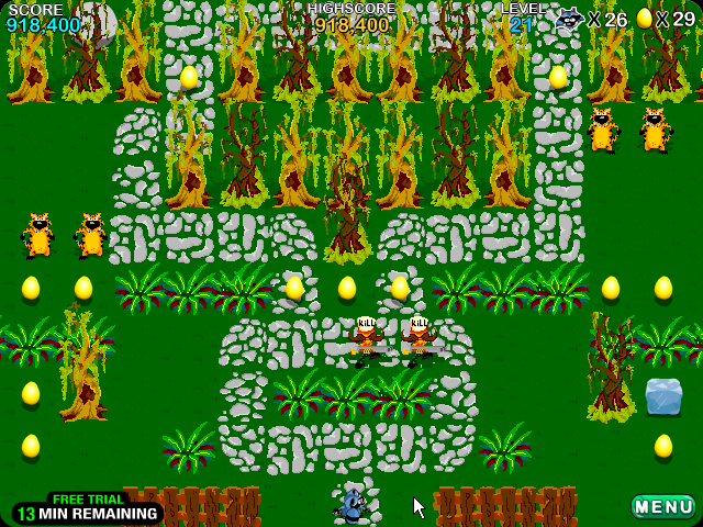 Screenshot of Varmintz Deluxe (Windows, 2004) - MobyGames