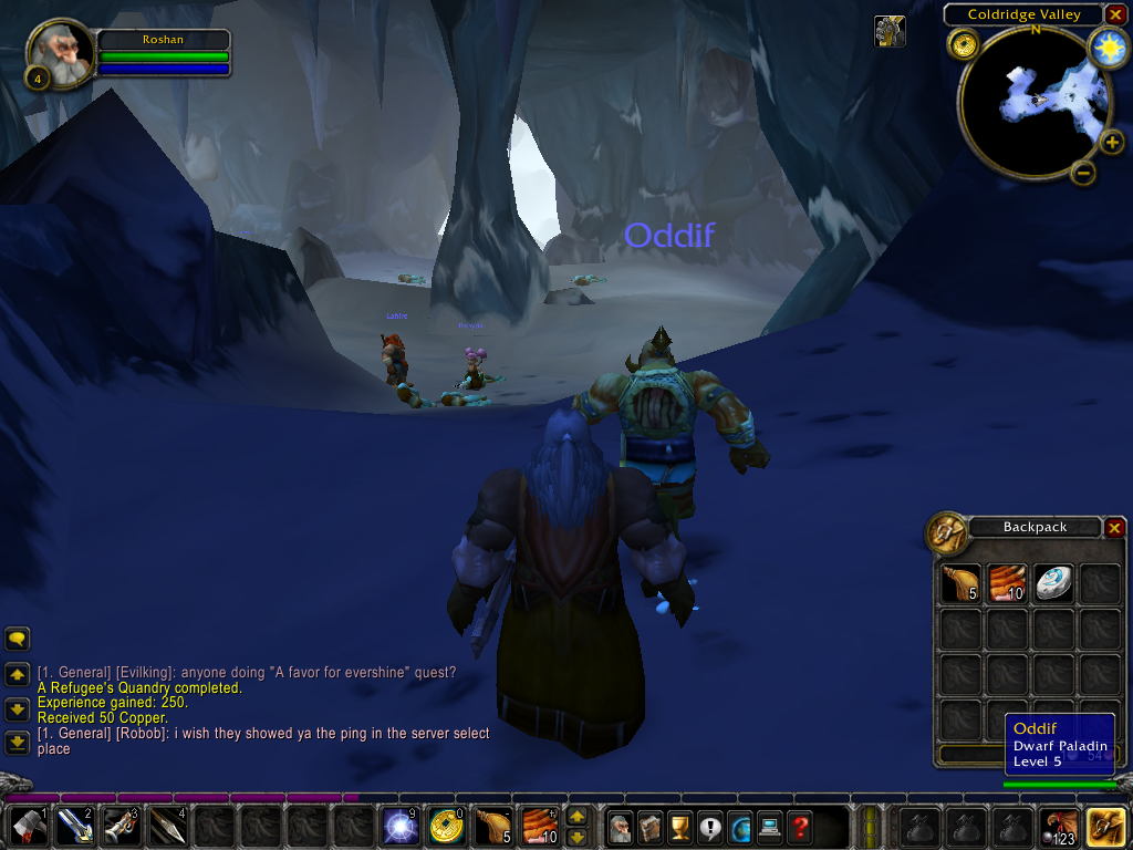 Screenshot of World of WarCraft (Windows, 2004) - MobyGames