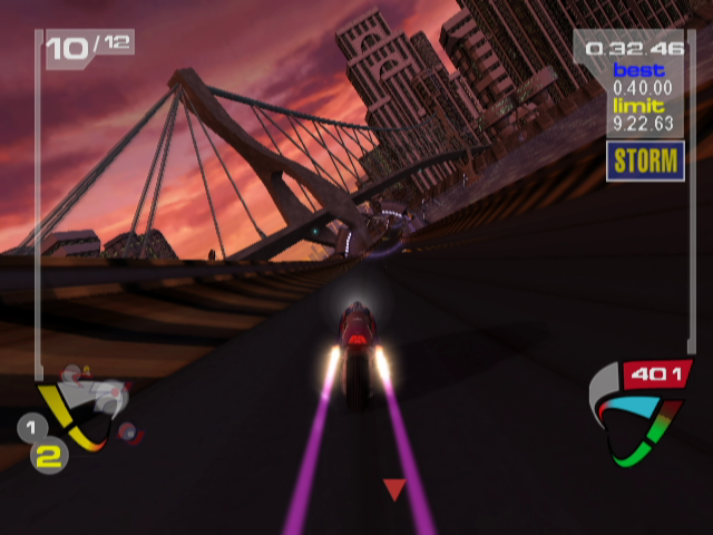 Screenshot of XGIII: Extreme G Racing (GameCube, 2001) - MobyGames