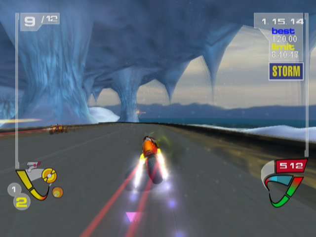 Screenshot of XGIII: Extreme G Racing (GameCube, 2001) - MobyGames