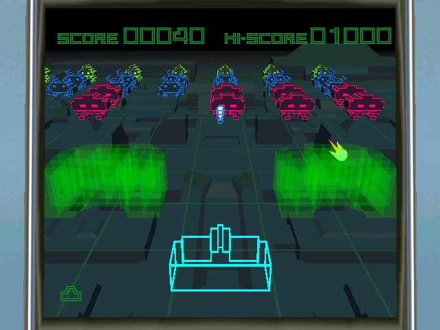 Screenshot of Space Invaders: Anniversary (Windows, 2003) - MobyGames