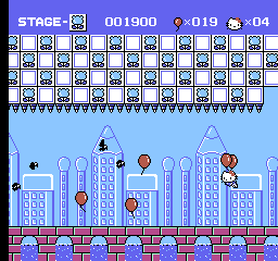 Screenshot of Balloon Kid (NES, 1990) - MobyGames