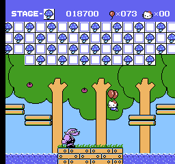 Screenshot of Balloon Kid (NES, 1990) - MobyGames
