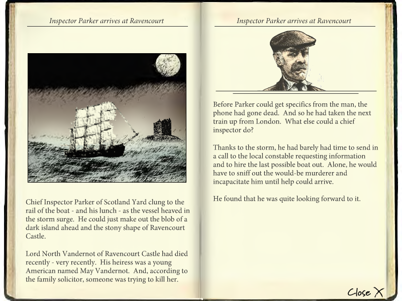 Screenshot of Inspector Parker in Betrapped! (Windows, 2004) - MobyGames