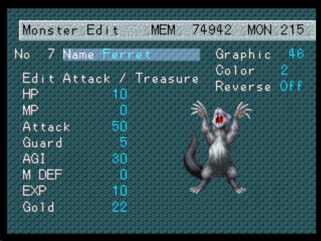 Screenshot of RPG Maker (PlayStation, 1997) - MobyGames