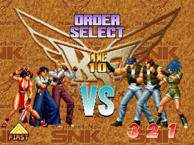 Screenshot of The King of Fighters '96 (PlayStation, 1996) - MobyGames