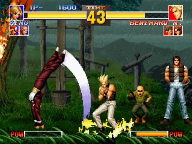 Screenshot of The King of Fighters '95 (PlayStation, 1995) - MobyGames