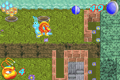 Screenshot of Zapper: One Wicked Cricket! (Game Boy Advance, 2002) - MobyGames