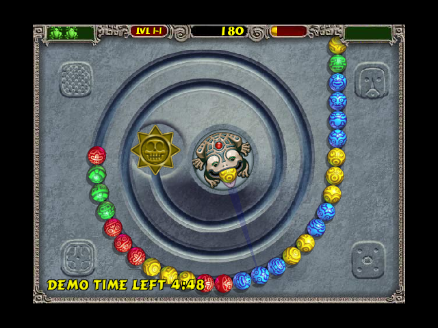 Screenshot of Zuma Deluxe (Xbox, 2003) - MobyGames