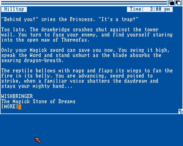 Wishbringer screenshots - MobyGames