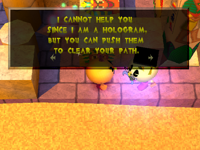 Screenshot of Ms. Pac-Man Maze Madness (PlayStation, 2000) - MobyGames