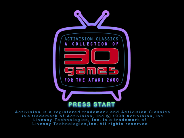 A Collection of Activision Classic Games for the Atari 2600 screenshots ...