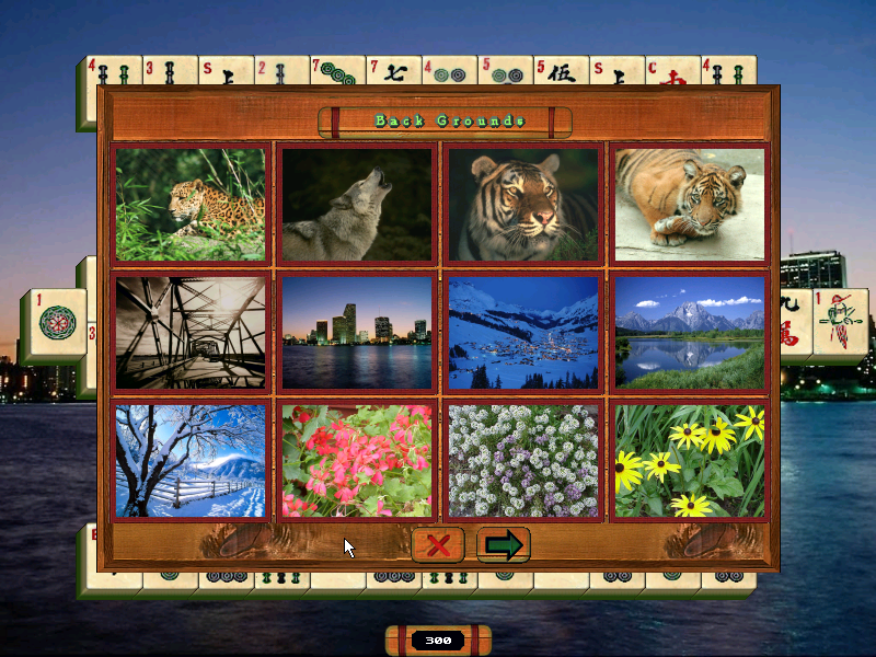 Screenshot of Mahjongg (Windows, 2002) - MobyGames