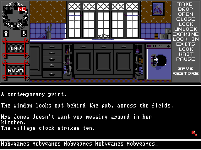 Screenshot of ...A Personal Nightmare (Amiga, 1989) - MobyGames