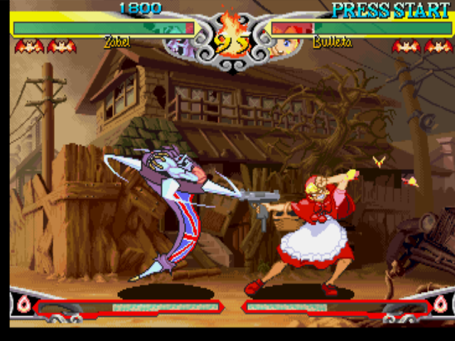 Screenshot of Darkstalkers 3 (PlayStation, 1997) - MobyGames