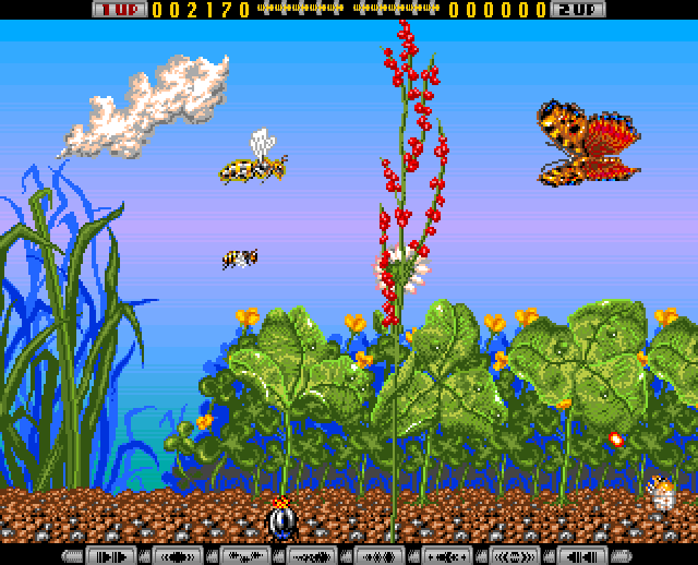 Screenshot of Apidya (Amiga, 1992) - MobyGames