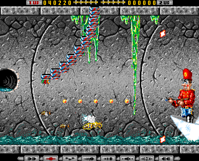 Screenshot of Apidya (Amiga, 1992) - MobyGames