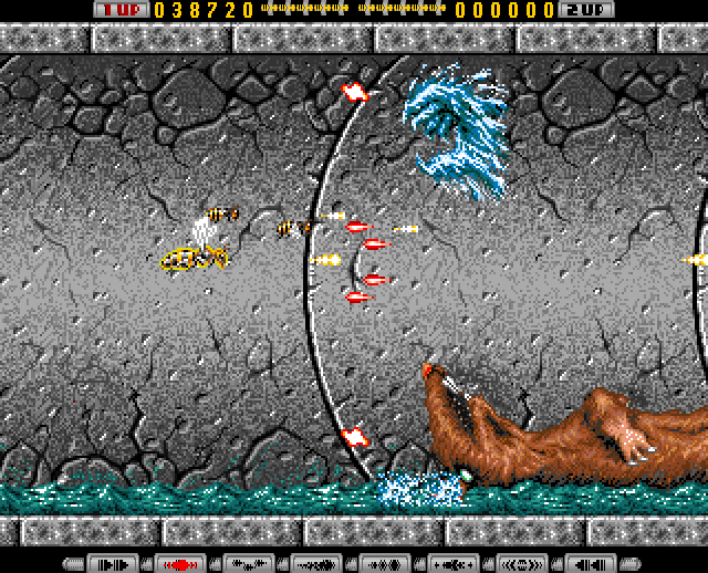 Screenshot of Apidya (Amiga, 1992) - MobyGames