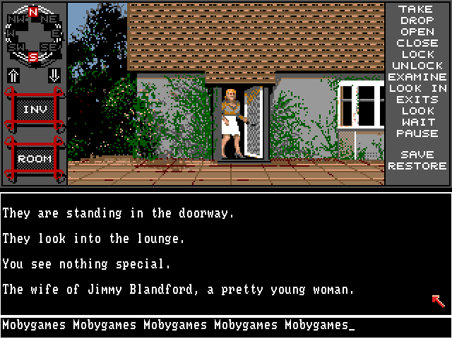 Screenshot of ...A Personal Nightmare (Amiga, 1989) - MobyGames