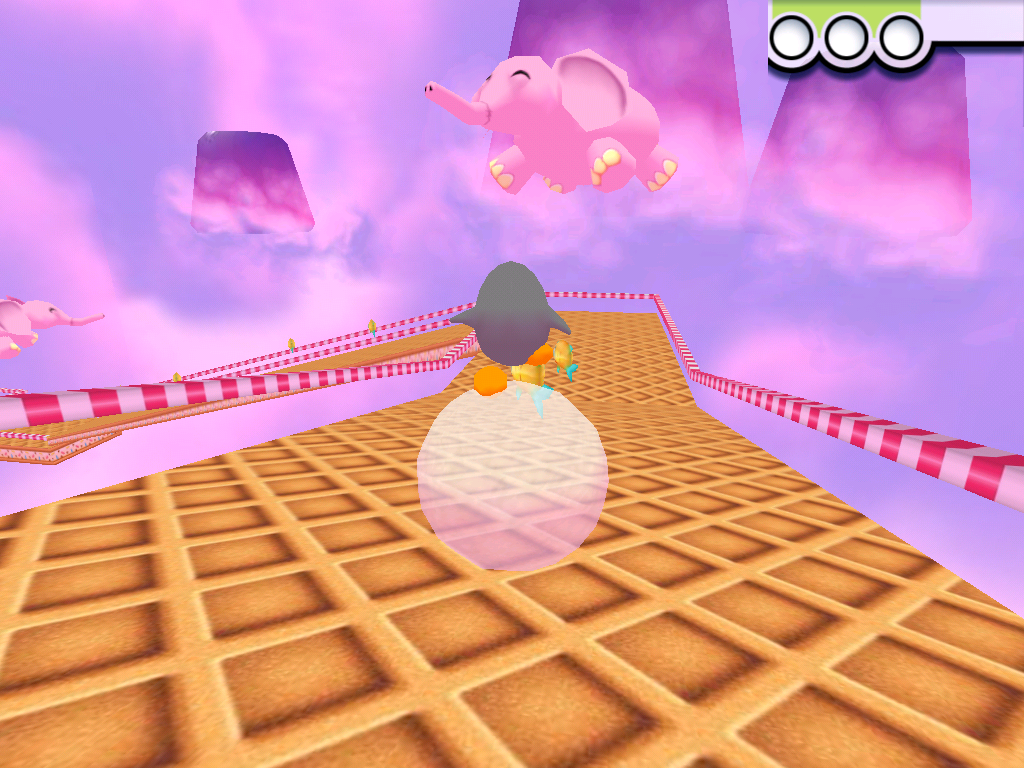 Screenshot of Snowball Run (Windows, 2003) - MobyGames