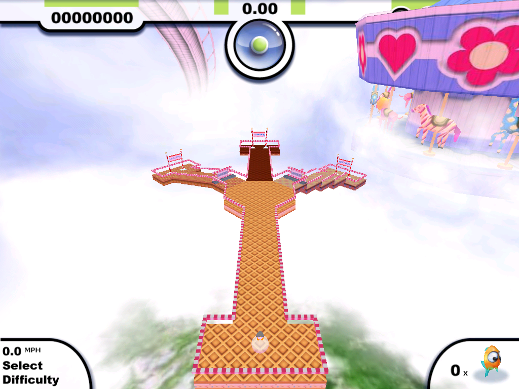 Screenshot of Snowball Run (Windows, 2003) - MobyGames