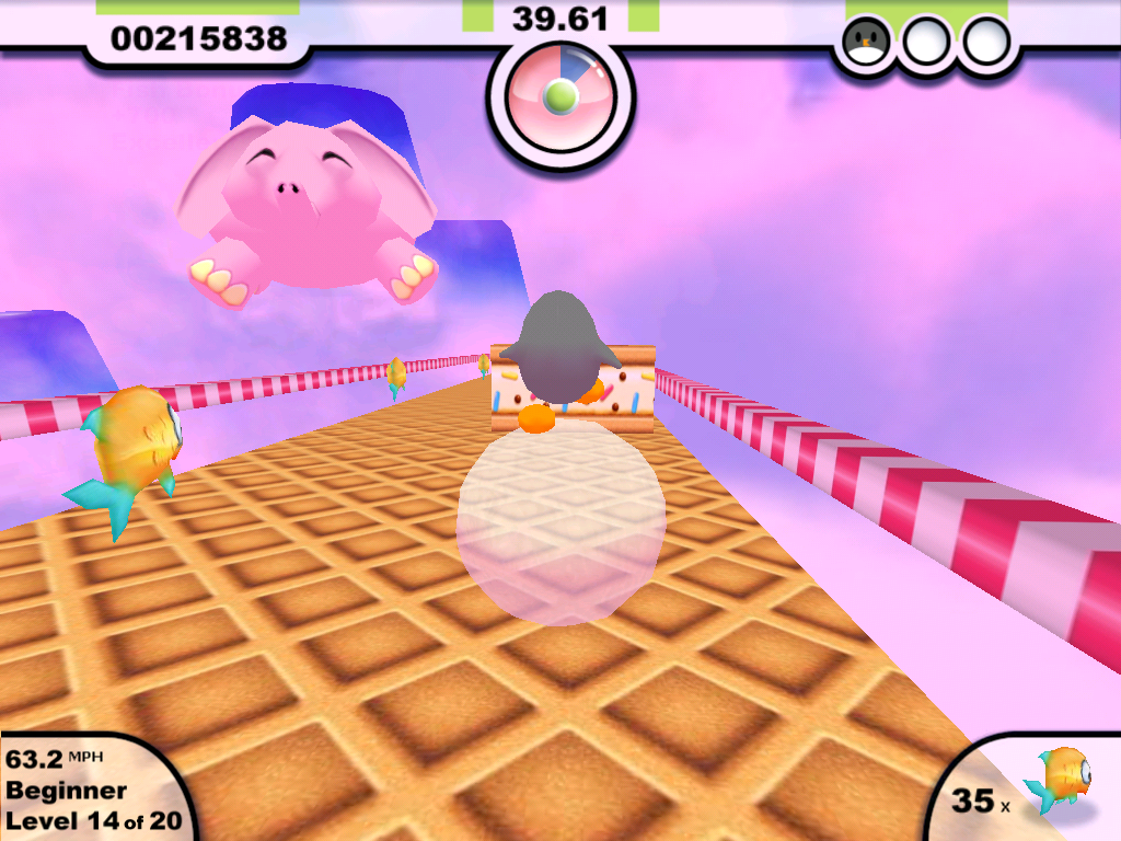 Screenshot of Snowball Run (Windows, 2003) - MobyGames