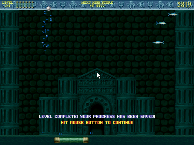 Screenshot of Bricks of Atlantis (Windows, 2005) - MobyGames