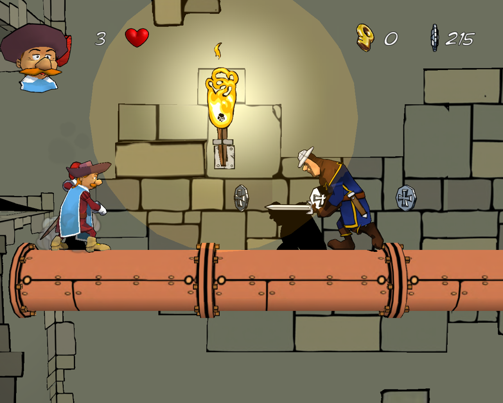 Screenshot of Legendo's The Three Musketeers (Windows, 2005) - MobyGames