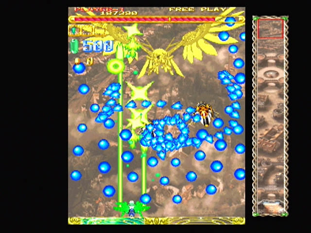 Screenshot of Espgaluda (PlayStation 2, 2003) - MobyGames